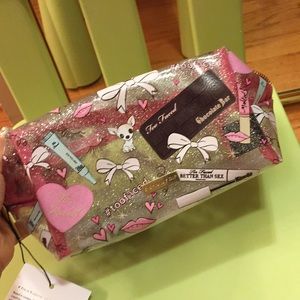 Too Faced | Bags | Too Faced Skinny Dip Medium Makeup Bag | Poshmark